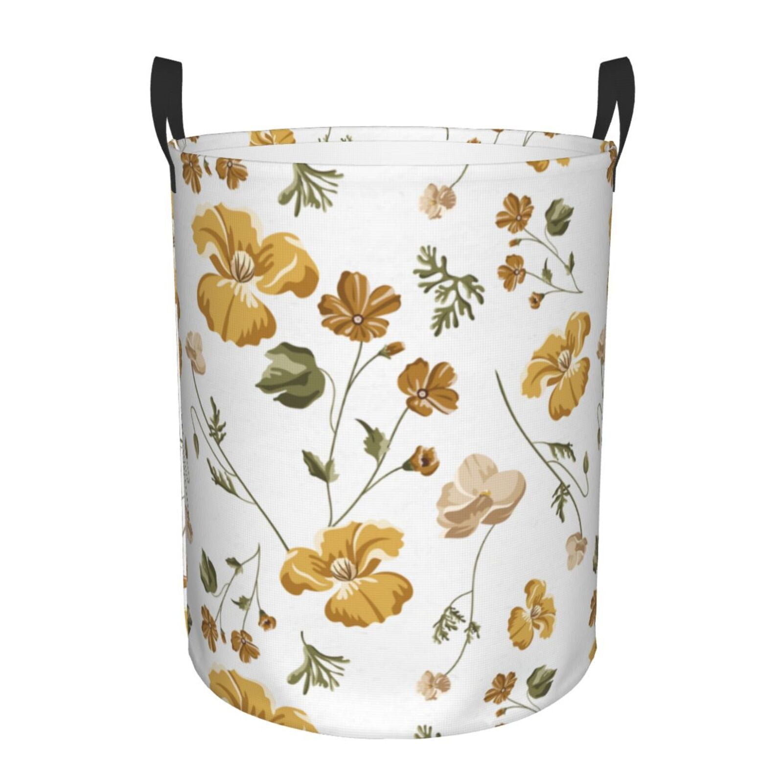 ZNDUO Round Laundry Basket, Waterproof Collapsible Laundry Baskets with ...