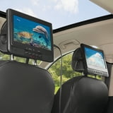 onn. 10" Dual Screen DVD Player with Digital Panel, Black - Walmart.com