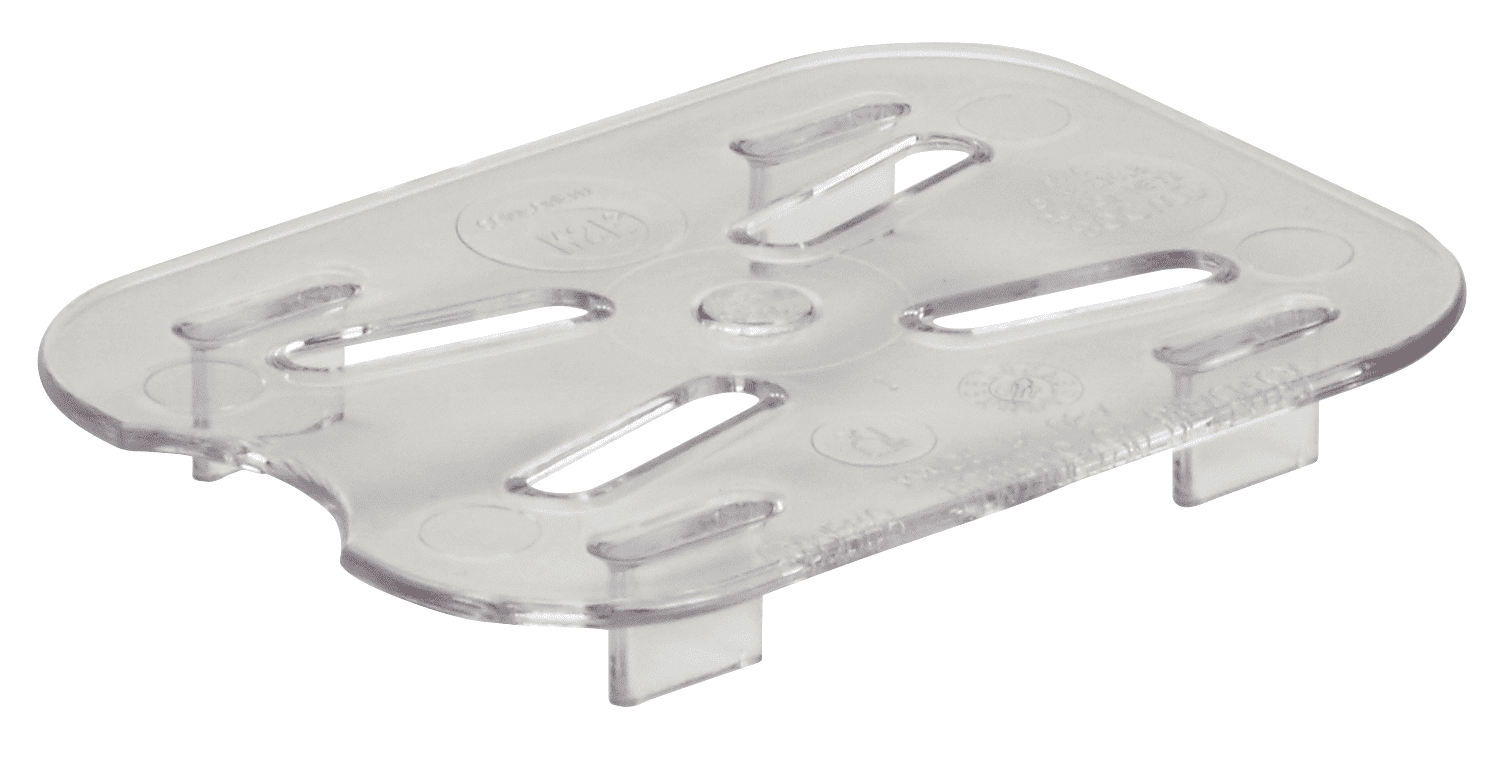 Cambro Drain Shelf for Camwear Polycarbote Food Pans Transparent ...