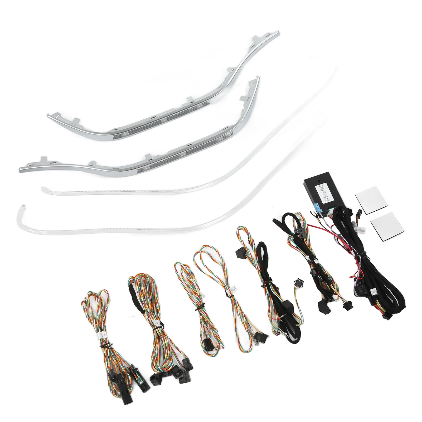 Kit de luz ambiental para automóvil, actualizaciones 64 colores Colores ...