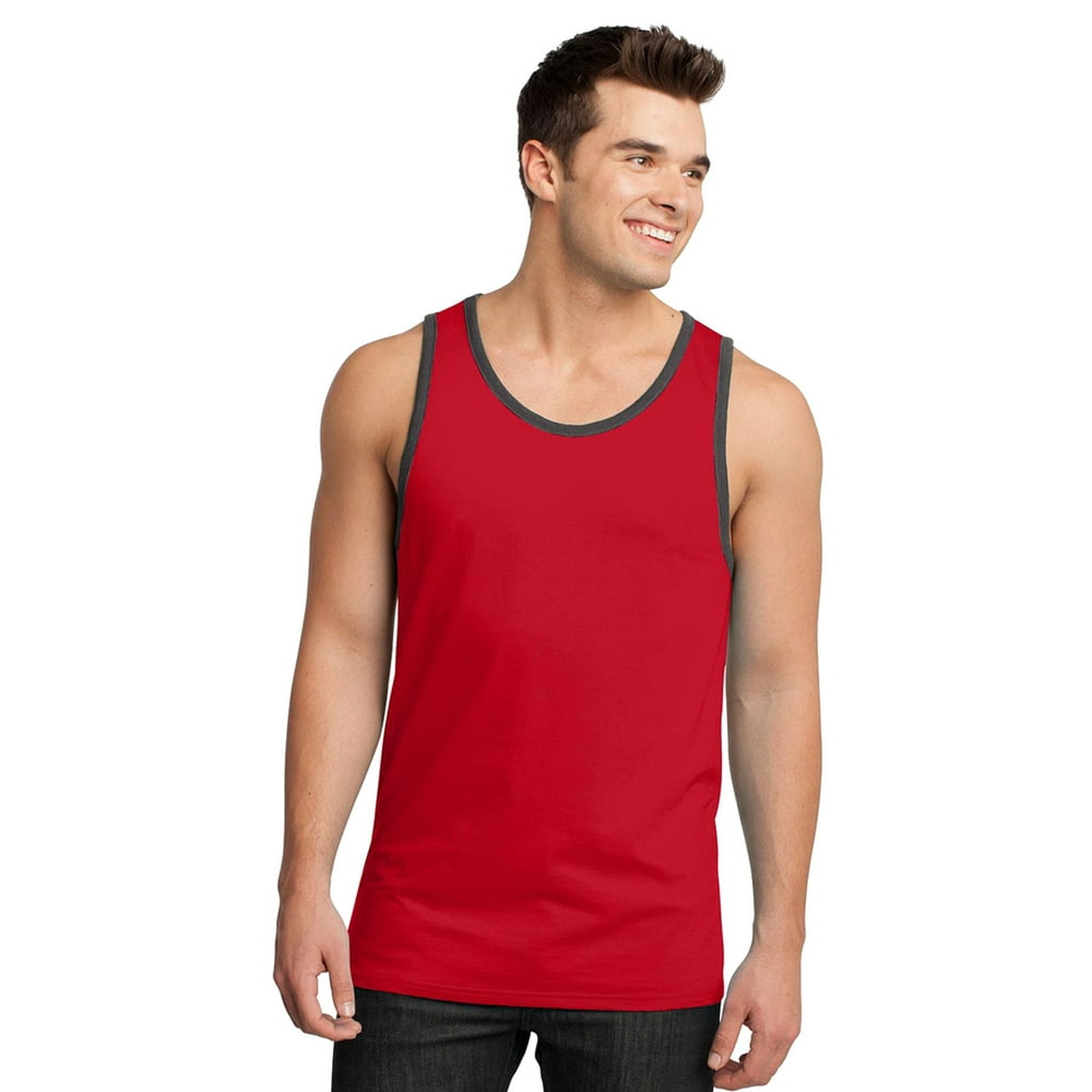 District - District Young Men's Ring Spun Standard Ringer Tank Top ...