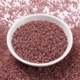10g Cylinder Seed Beads Frosted AB Colors Round Hole Uniform Size Brown ...