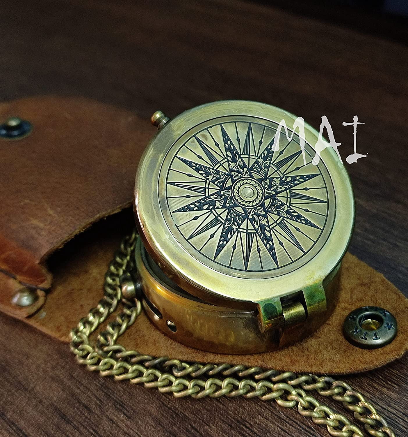 Antique Pocket Compass