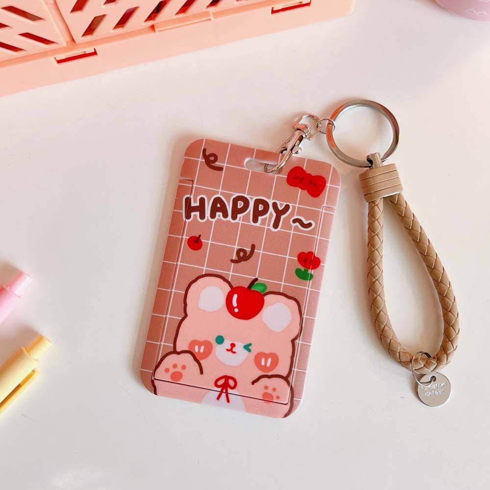 Cartoon Waterproof Bank Credit Card Work Card Office School Card Bag ID ...