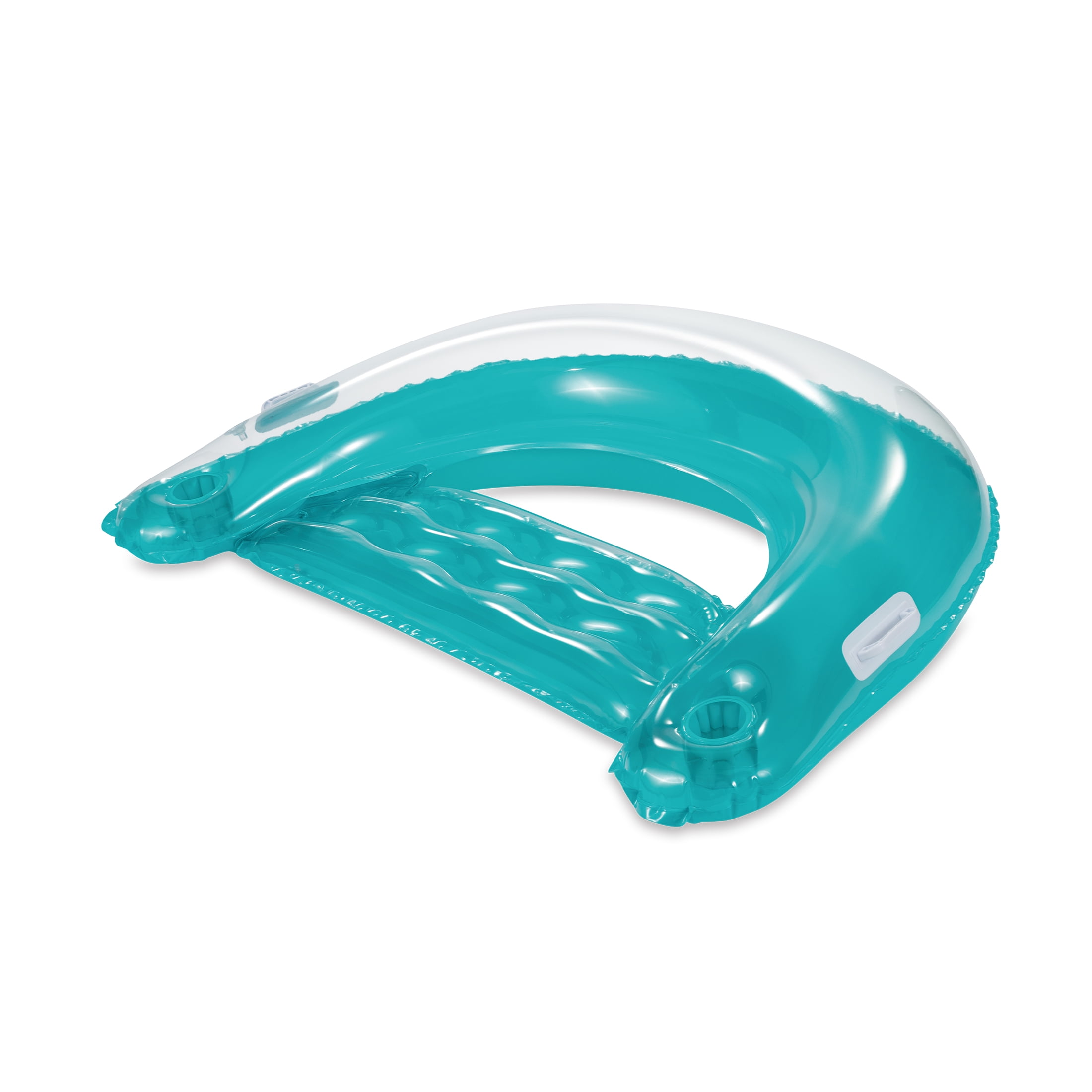 Inflatable Chill-Out Lounge Pool Float, Blue, for Adults, Unisex ...