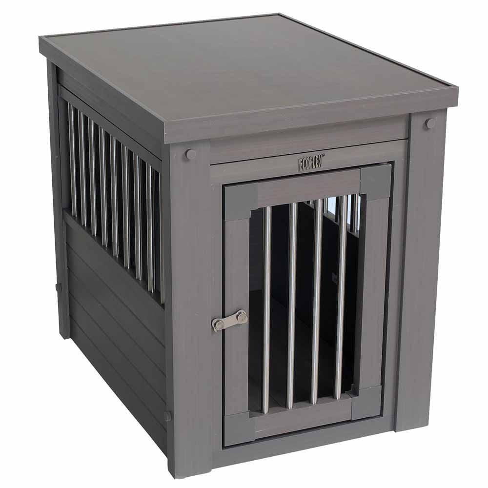 Click here for New Age Pet Innplace Dog Crate Medium Gray With St... prices