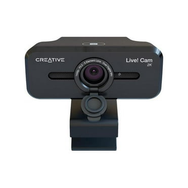 onn. 1440P Webcam with Autofocus and Built-in Microphone, Adjustable ...
