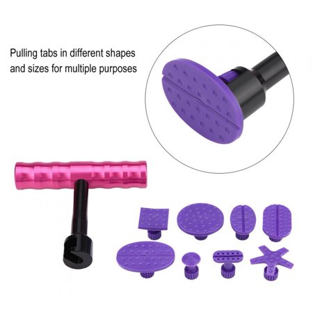 T-Shape Bar Purple Puller Tabs, PDR Puller Tabs, For Automobile ...