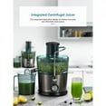 FOHERE Juicer Machines, 800W, 2-Speed, Anti-Drip, Easy Clean, Stainless ...