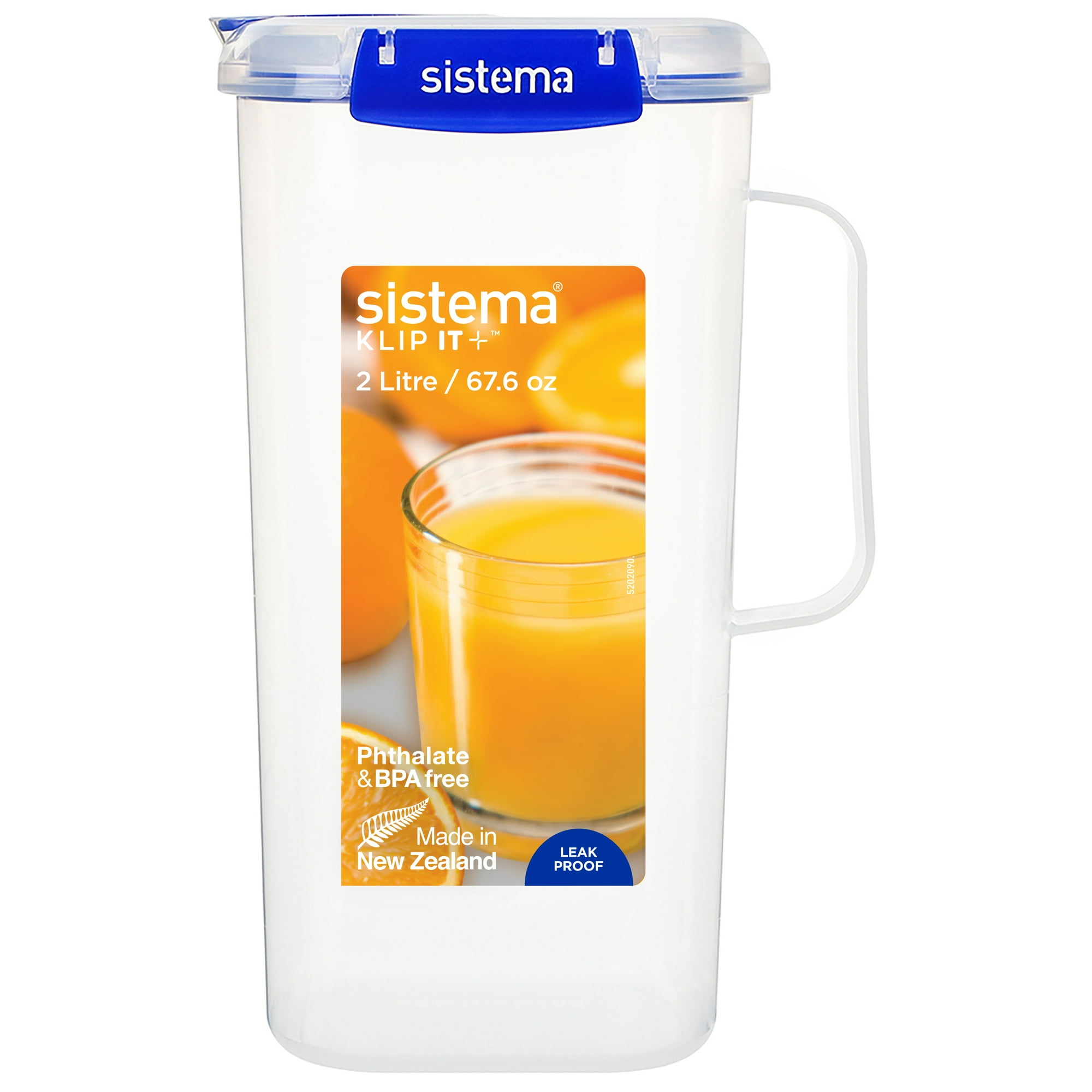 Click here for Sistema Klip It Plus Leakproof Juice Jug  2 L  Air... prices