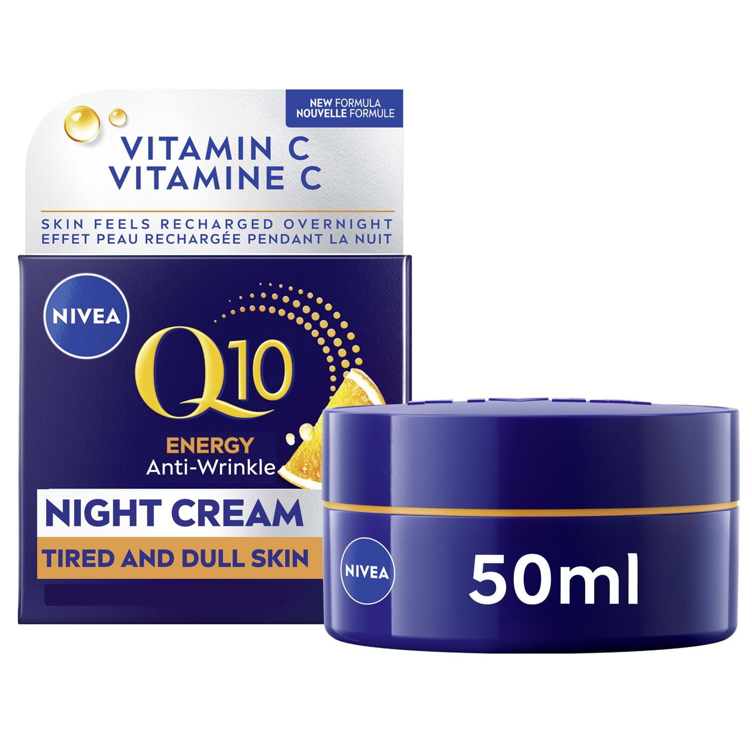 Click here for Nivea Q10 Energy Anti-Wrinkle Night Face Cream  Ti... prices