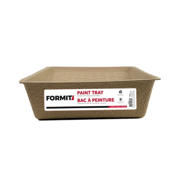 Formit™ Paper Pulp Painting Tray Base, Fits Most Tray Liners, Recycled ...