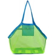 Moocorvic Swimming Mesh Beach Bag Extra Beach Toys,Beach Essentials for ...