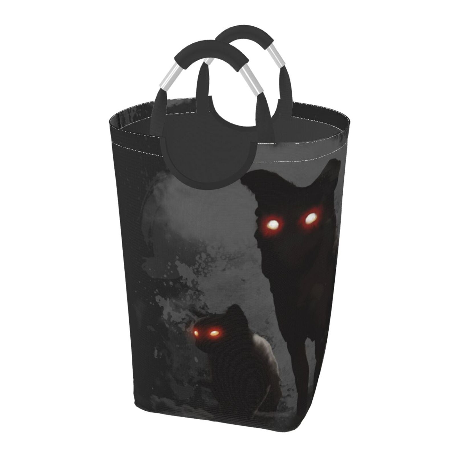 XMXY Dog Cat Evil Demon Rectangular Laundry Basket Organizer ...