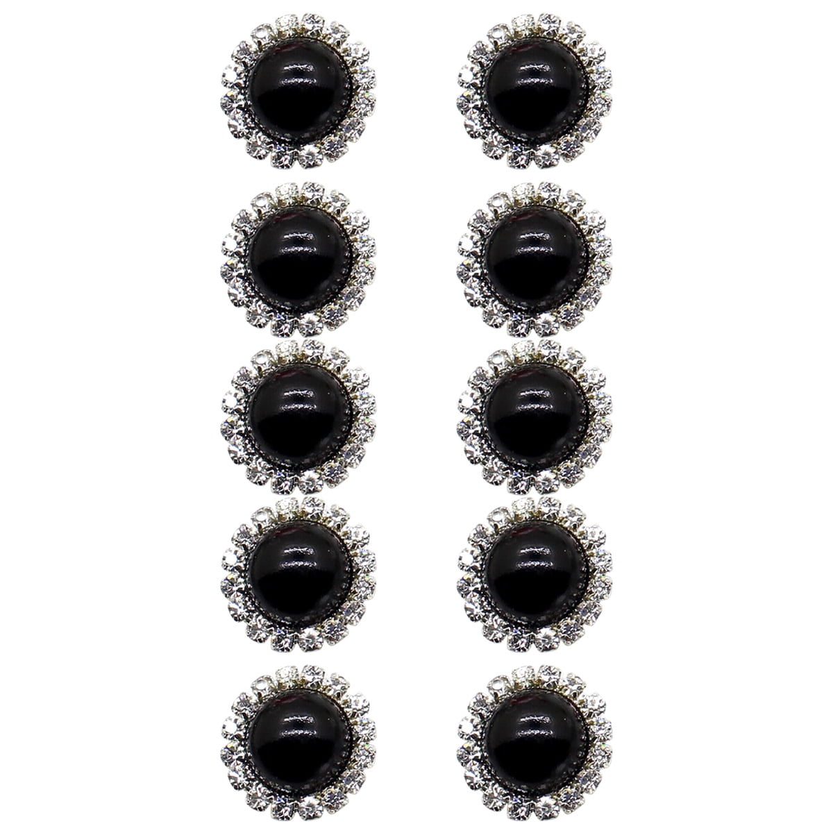 20mm Half Round Pearl Beads, 10 Pieces for DIY Scrapbooking Decor ...