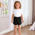 CHEEREAM Wide Leg Shorts For Kids Elastic Waist Baggy Sport Bottoms ...