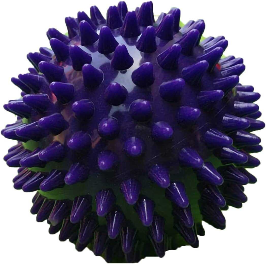 PVC Spiky Hard Massage Ball, Sport Hand Foot Pain Fasciitis Reliever ...