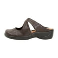 PEERAGE Casey Women Extra Wide Width Casual Leather Clog - Walmart.com