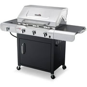 Char-Broil Tru-Infrared 3-Burner Grill, Stainless Steel/Black - Walmart ...