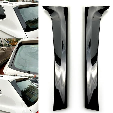 2Pcs Car Rear Glass Side Spoiler Wings Canards Splitter For Mk2 2017 ...