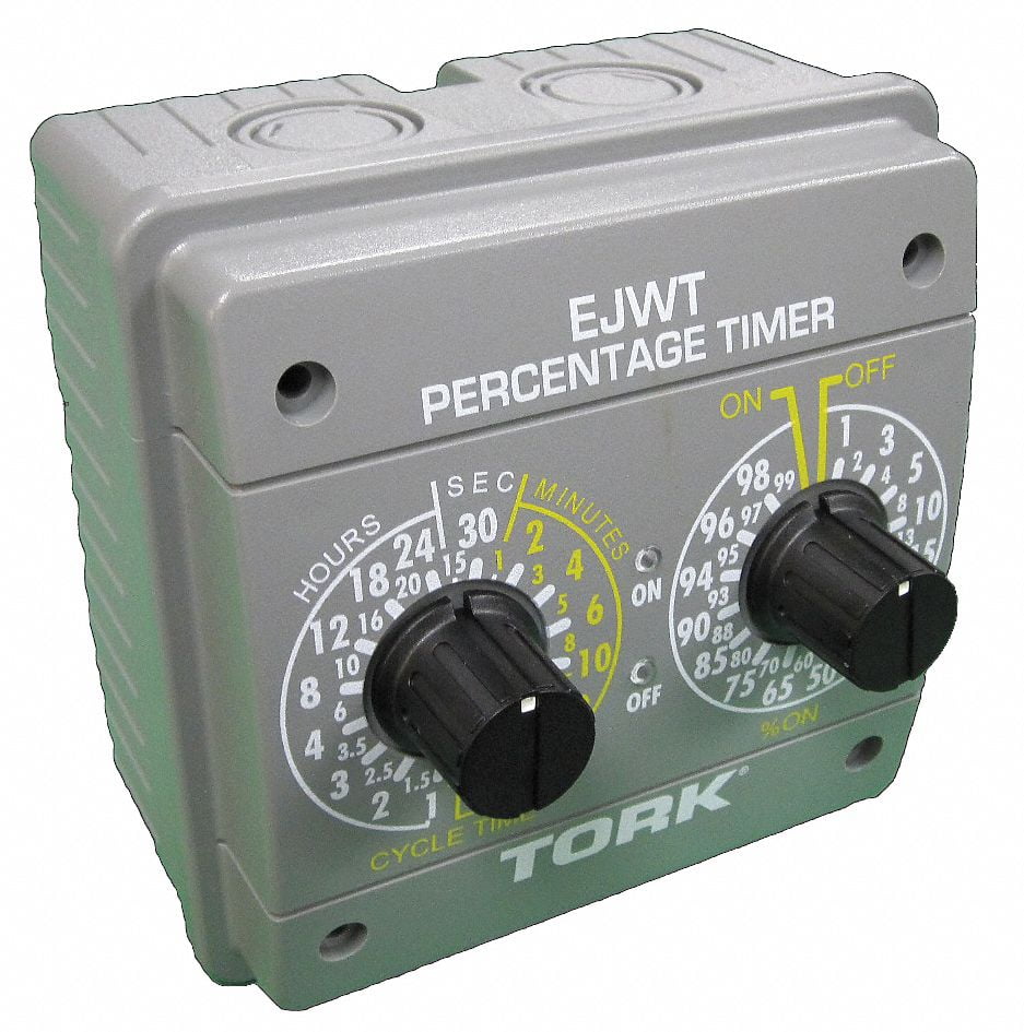 Tork Percentage Timer,SPDT,120/240V,NEMA 4X EJWT - Walmart.com