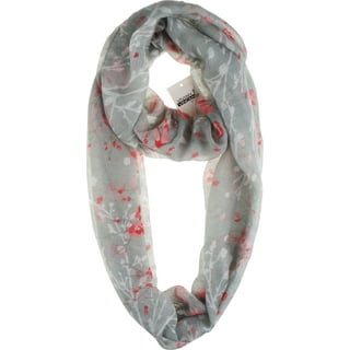 Soft Lightweight Sheer Fall Winter Christmas Infinity Scarf for Women ...