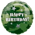 Army Tank Camouflage Party Supplies Birthday Balloon Bouquet ...