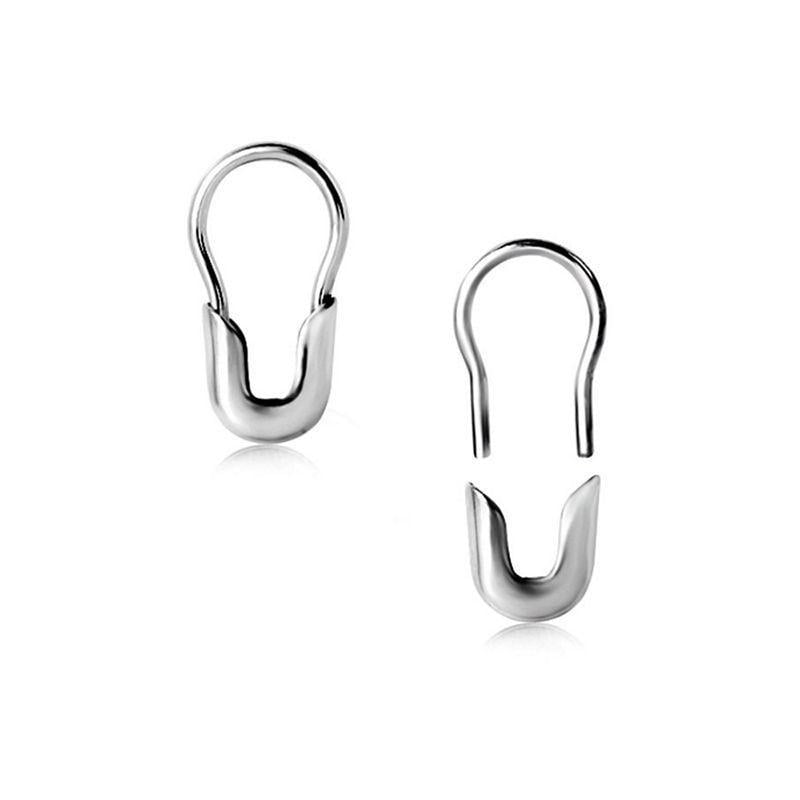 Septum Ring 16g 5/16" 8mm Safety Pin Design Sold Individually - Walmart.com