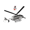 Outdoor Fun! 4-Channel RC Helicopter with 6-Axis Gyro, Aerodynamic ...