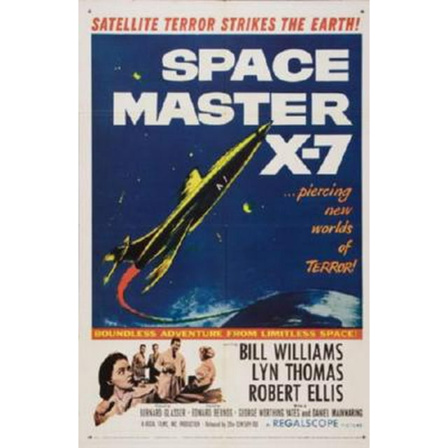 Spacemaster X7 poster Metal Sign 8inx 12in Metal Art Print 8x12 Multi ...