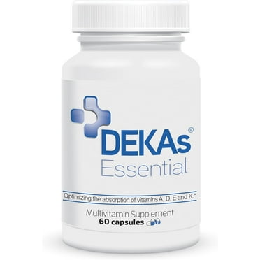 Dekas Plus Multivitamin Supplement Chewables, 60 Count - Walmart.com
