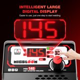 MIGBLOOM 145A Flux Core MIG Welder 110V 3 in 1 Gasless MIG/Stick/Lift ...