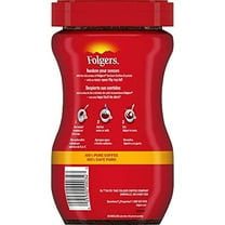 Folgers Classic Roast Instant Coffee Crystals, 16-Ounce Easy Open Flip-Top Jar, 100% Pure Coffee ...