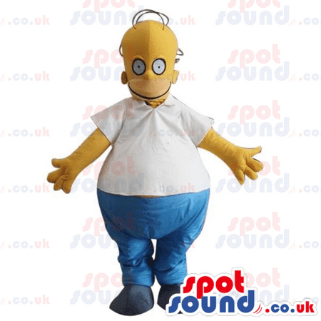 Homer Simpson Popular Cartoon Character Big SPOTSOUND Mascot - Mascots ...