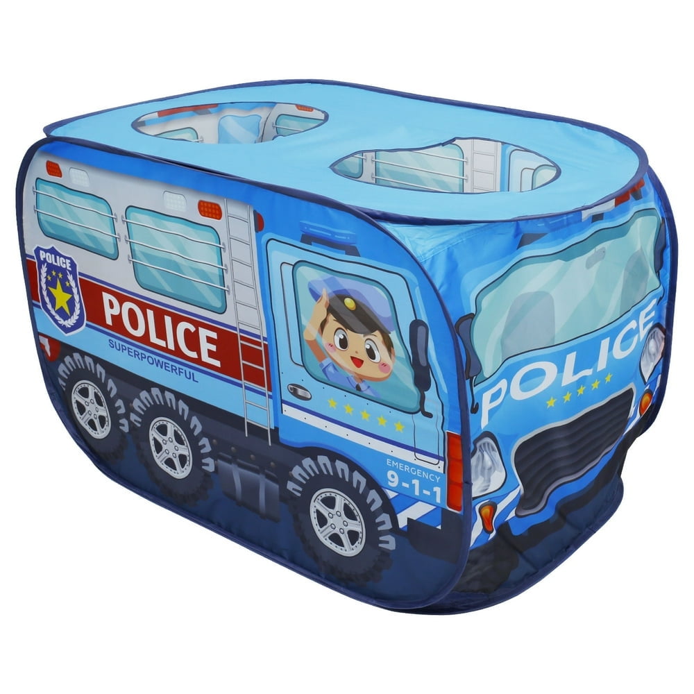 Click here for Hlonk Pop-Up Police Car Fabric Tent For Kids Indoo... prices