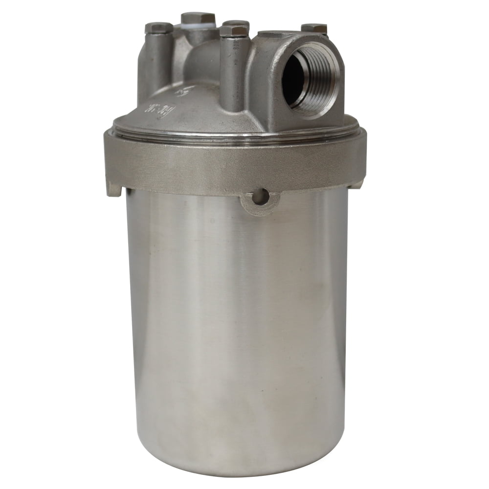 PreAsion Filter Housing 3/4"NPT Stainless Steel Strainer for Filtering ...