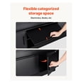 52" TV Stand with Mount, Entertainment Center with LED Lights & Power ...