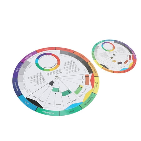 Color Wheel, UV Proof Coating Easy Identify Color Mixing Guides For ...