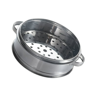2 Piece Stainless Steel Steamer Pot, Double Boiler with Vegetable ...