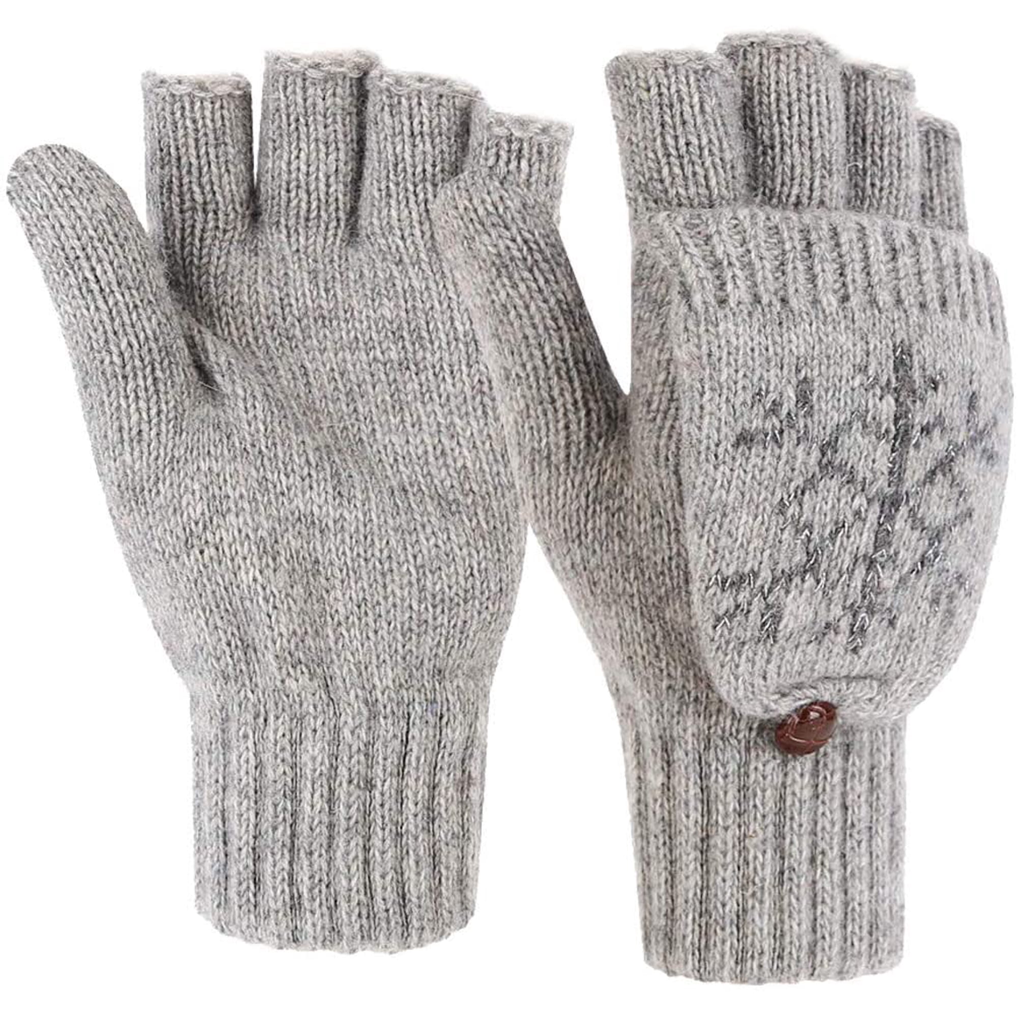 Click here for Geecy Soft Wool Blend Fingerless Convertible Glove... prices