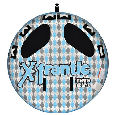 RAVE Sports Diablo II Inflatable 2 Person Rider Towable Boat Water Tube ...