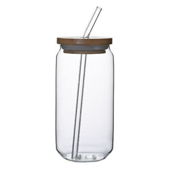 Glass Tumbler Bamboo Lid