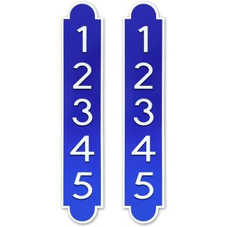 Chartpak Permanent Adhesive Vinyl Numbers - Walmart.com
