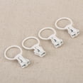 BIMZUC 20pcs Metal Alloy Zipper Sliders Size #5 Circle Ring Fastener ...