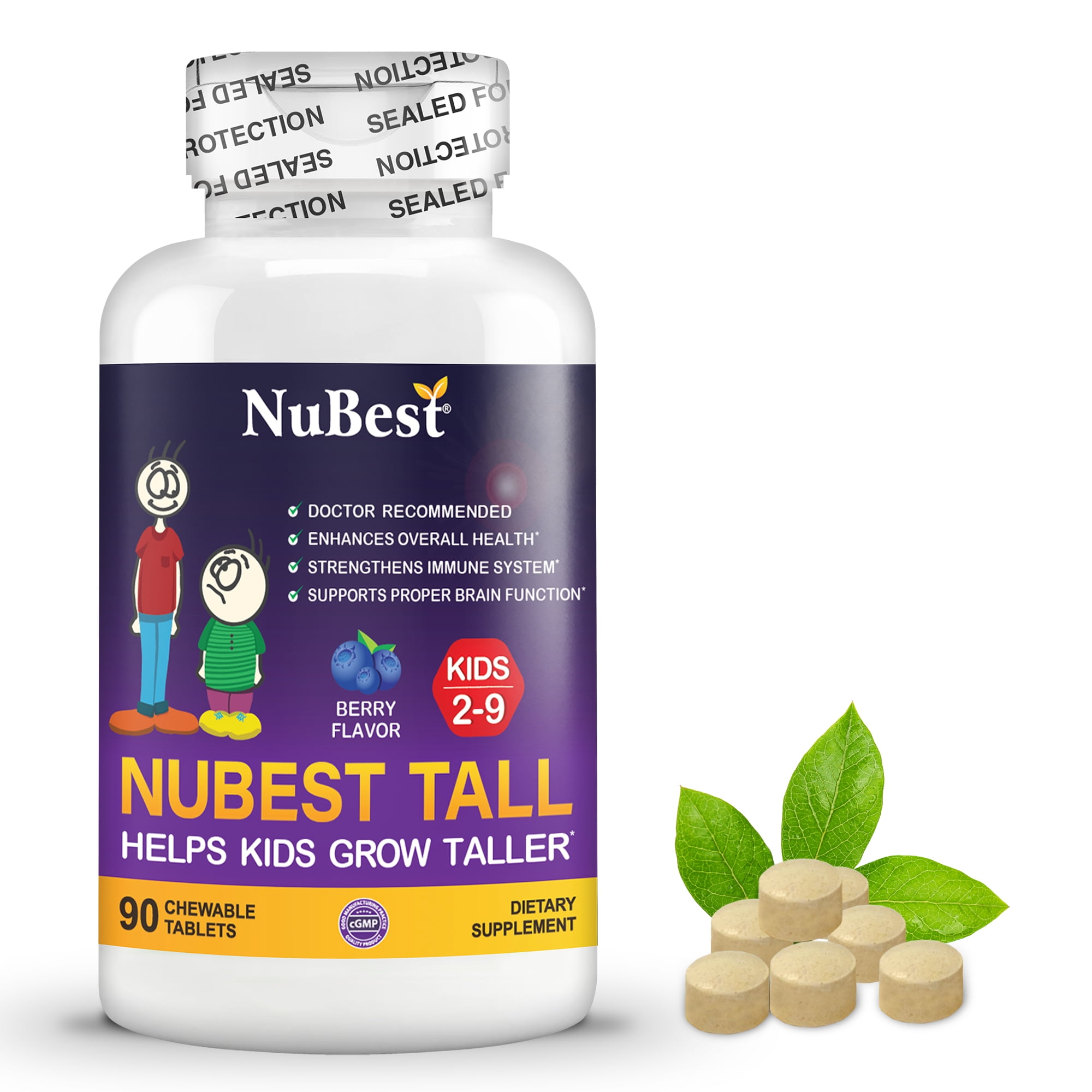 NuBest Tall Kids, Supports Healthy Growth in Kids from 2 to 9 Years Old ...
