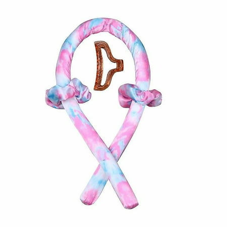 Heatless Curling Rod Headband No Heat Curls Ribbon Hair Rollers ...