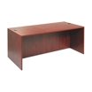 Alera Valencia Series Home Office Reception Desk w/Counter, Espresso ...