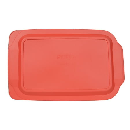 Pyrex Replacement Lid 234-PC Rectangular Red Plastic Cover - Walmart.com