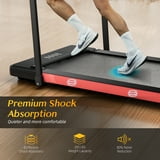 BiFanuo 2 in 1 Folding Treadmill, Portable Compact Electric Indoor ...