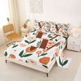 Catabedysis Vintage Alphabet V King Sheets,Flower Pattern Bedding For ...